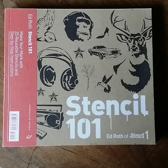 Chronicle Books | Other | New Stencil 1 Book | Poshmark